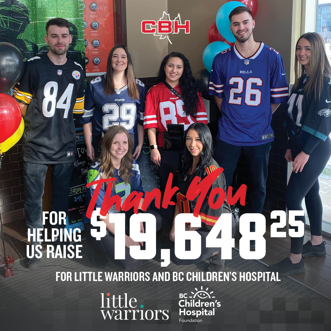 $19,648 Raised for the Kids! | The Canadian Brewhouse