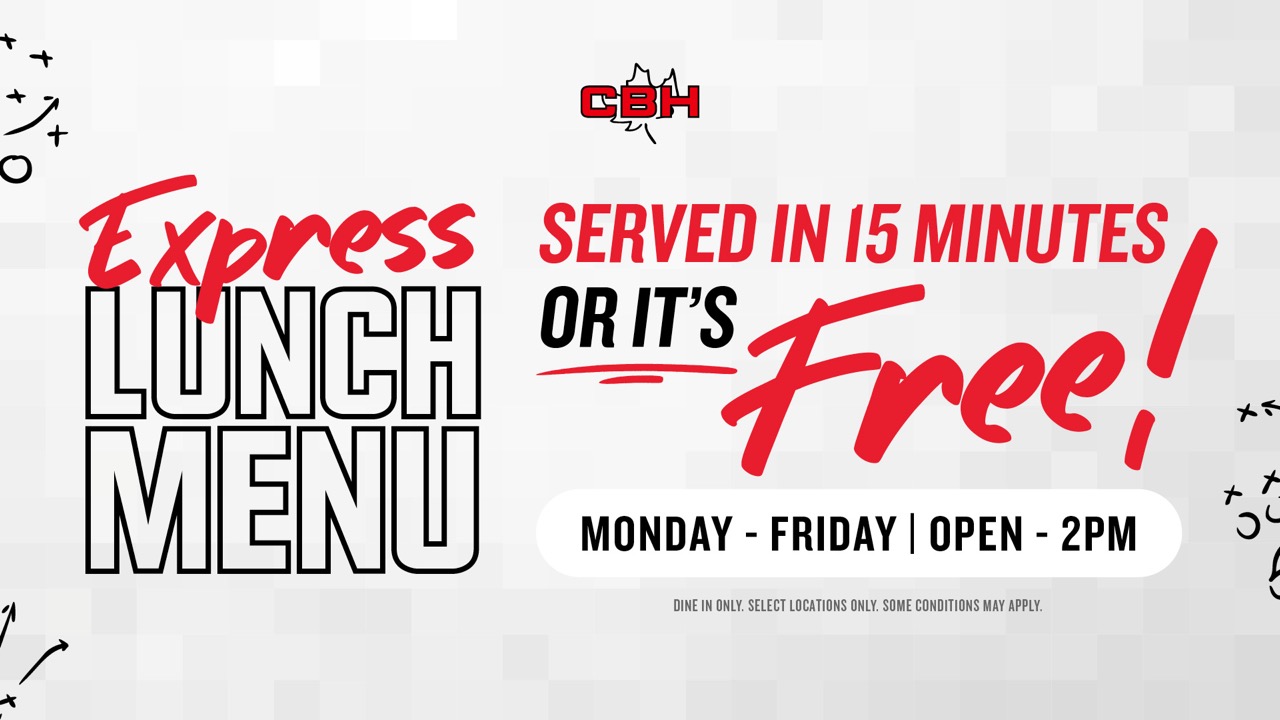 Leduc Express Lunch | The Canadian Brewhouse