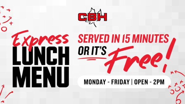 Express Lunch | The Canadian Brewhouse