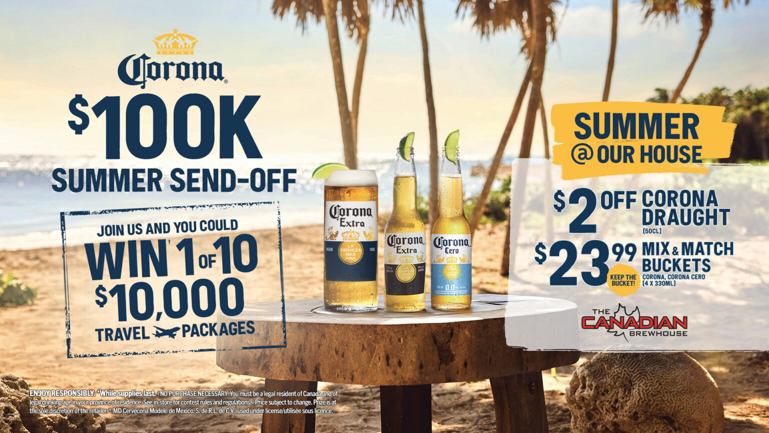Corona $100K Summer Send-Off | The Canadian Brewhouse