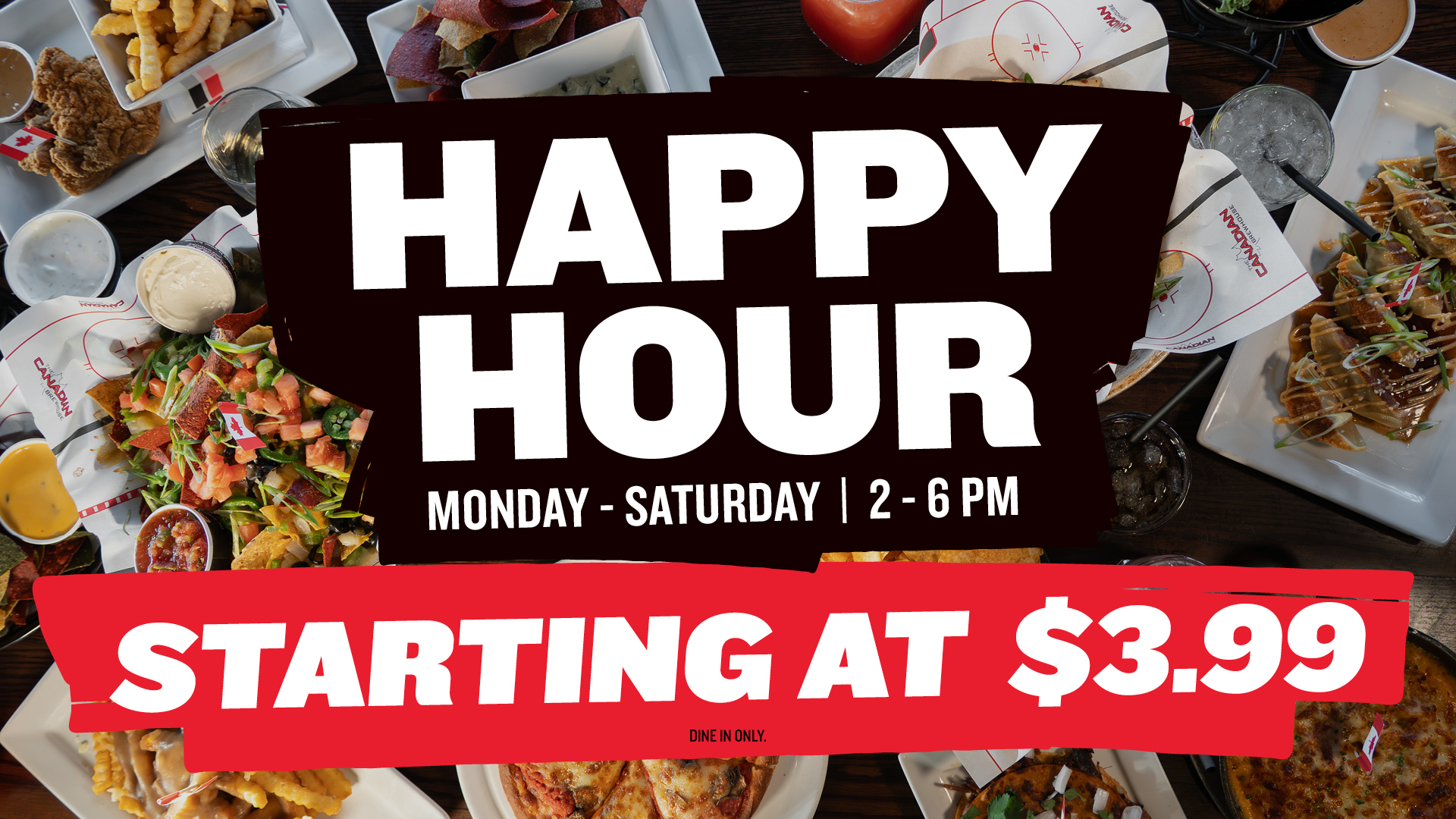 Happy Hour | The Canadian Brewhouse